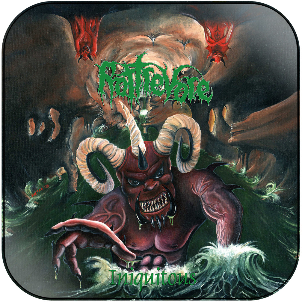 Rottrevore iniquitous Album Cover Sticker Album Cover Sticker
