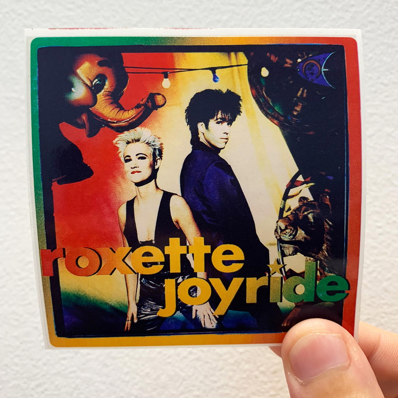 Roxette joyride Album Cover Sticker Album Cover Sticker