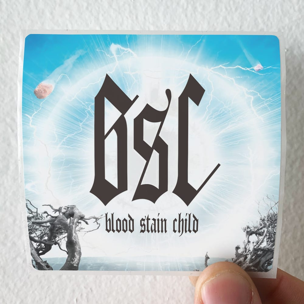 Blood Stain Child Last Stardust Album Cover Sticker