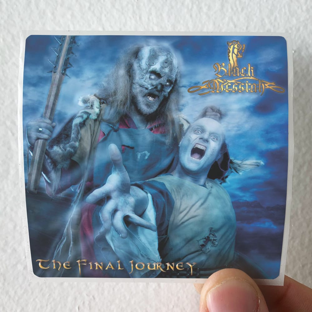 Black Messiah The Final Journey Album Cover Sticker