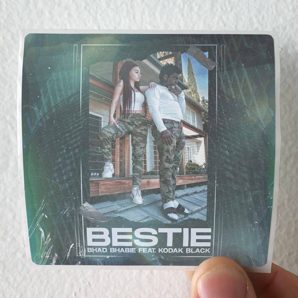 Bhad Bhabie Bestie Album Cover Sticker