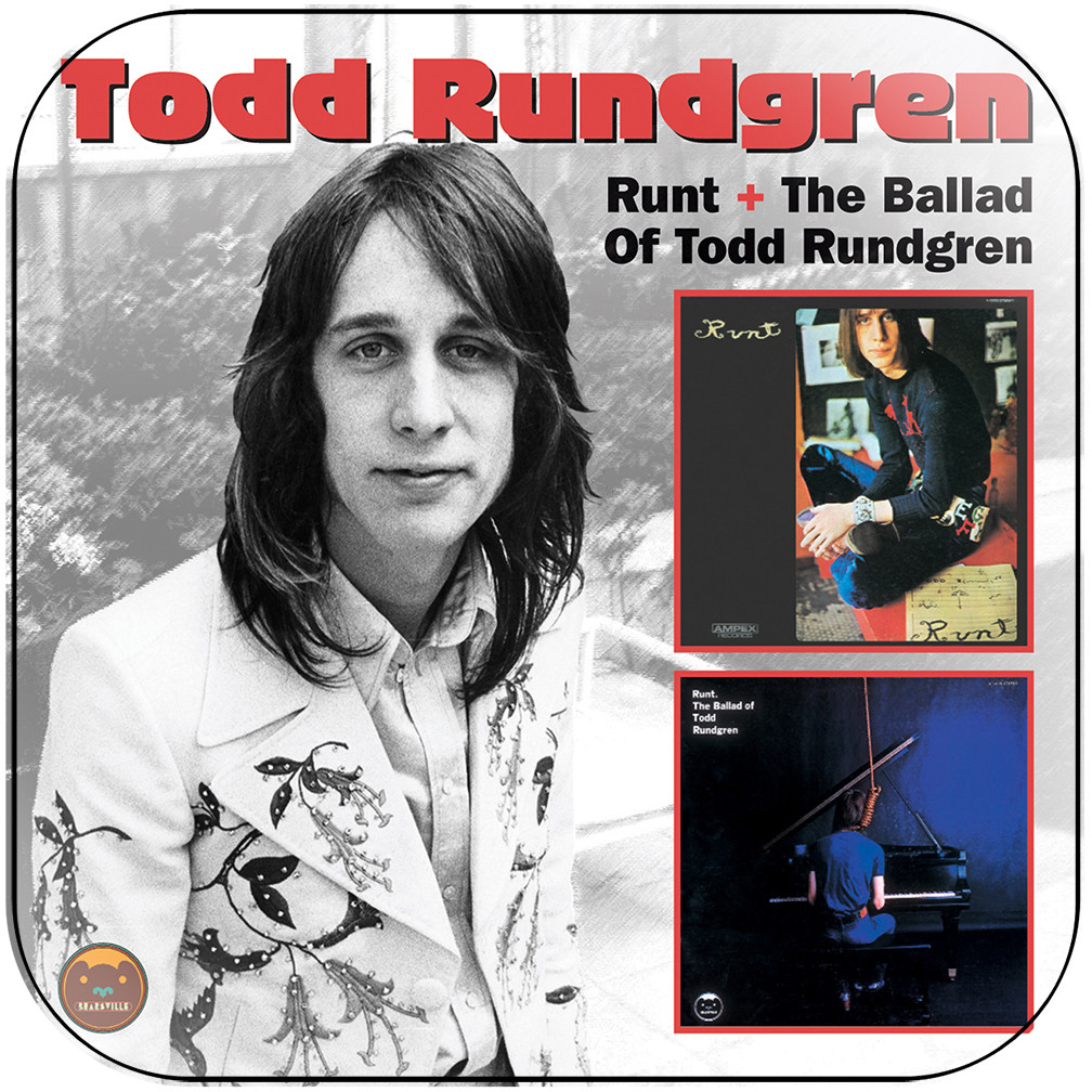 Todd Rundgren runt the ballad of todd rundgren-1 Album Cover Sticker ...