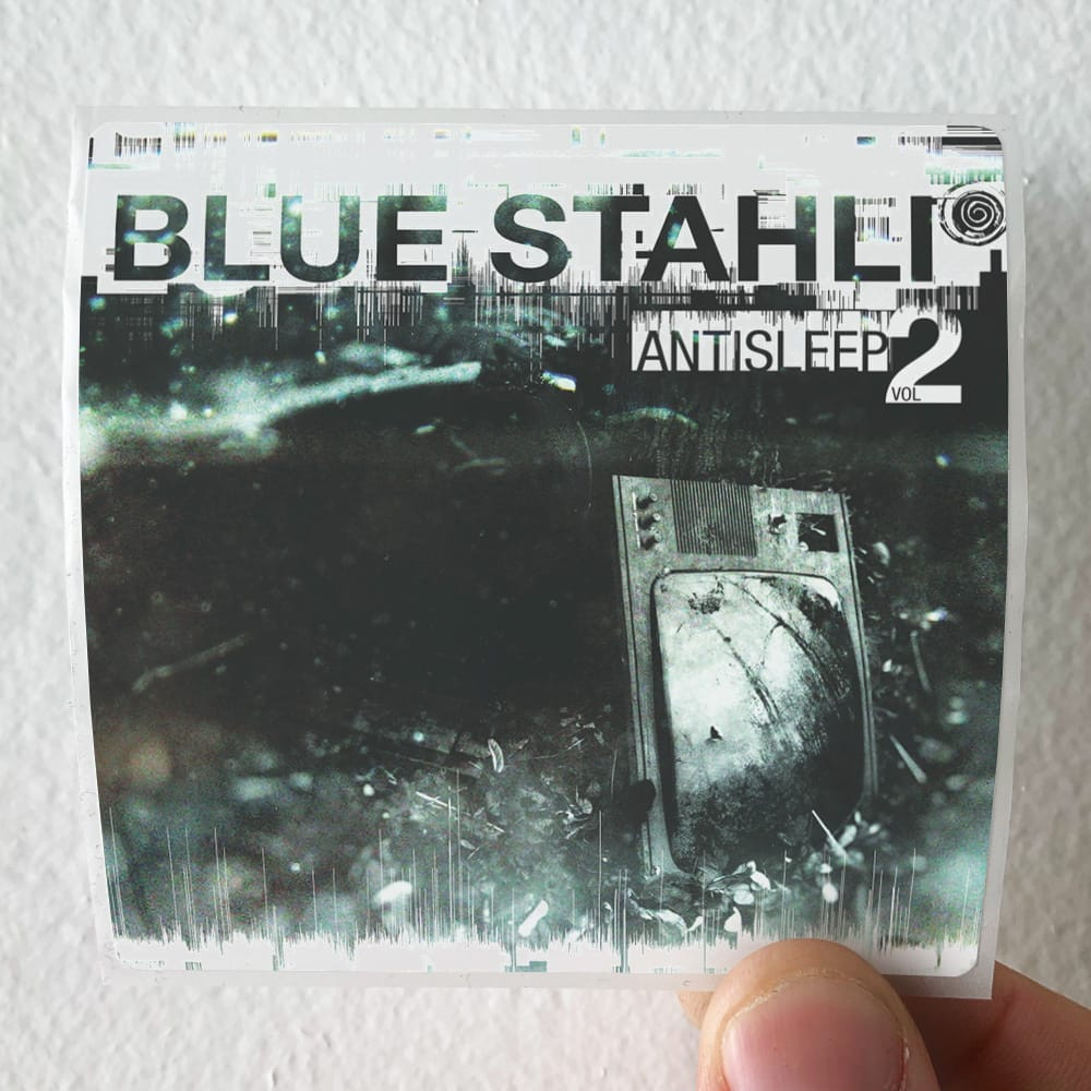 Blue Stahli Antisleep Volume 02 Album Cover Sticker
