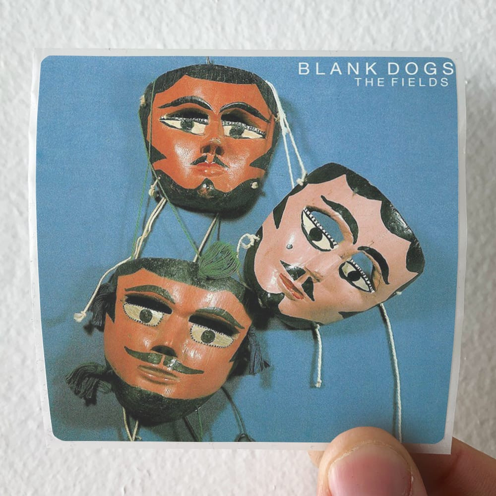Blank Dogs The Fields Album Cover Sticker
