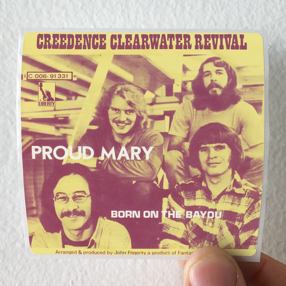 Creedence Clearwater Revival Proud Mary 2 Album Cover Sticker