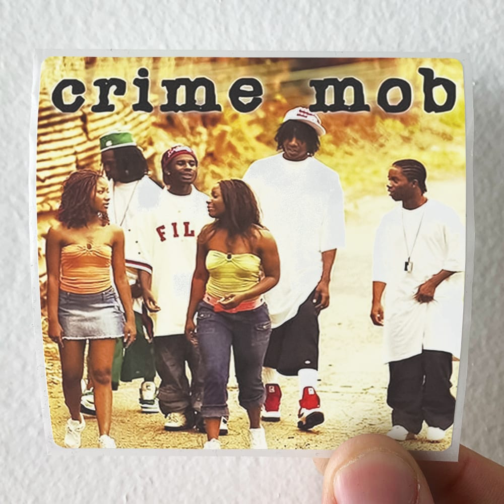 Crime Mob Crime Mob Album Cover Sticker