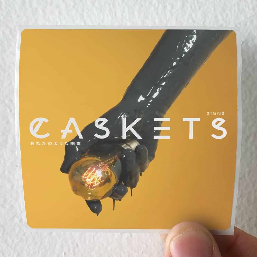 Caskets Signs 1 Album Cover Sticker