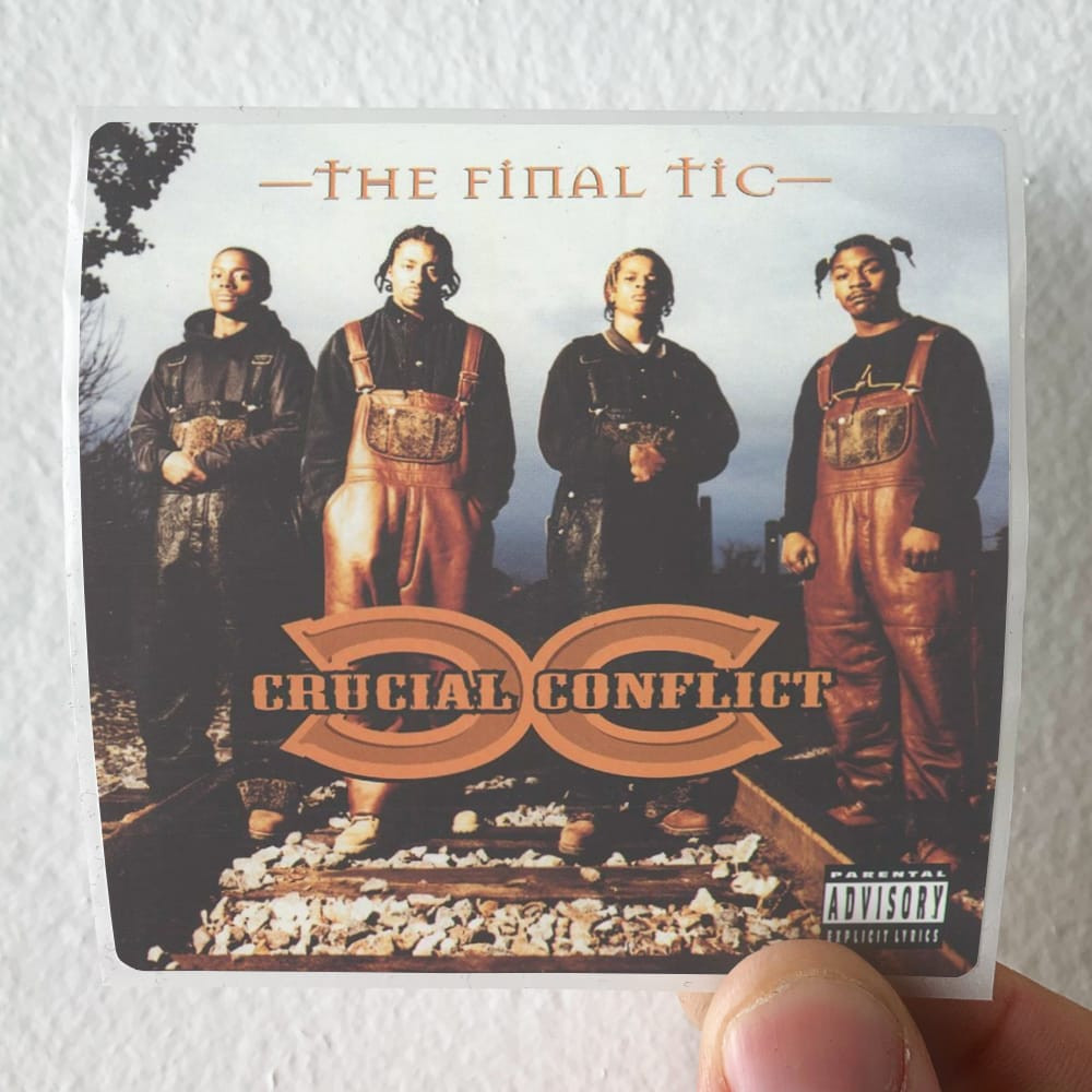 Crucial Conflict The Final Tic Album Cover Sticker