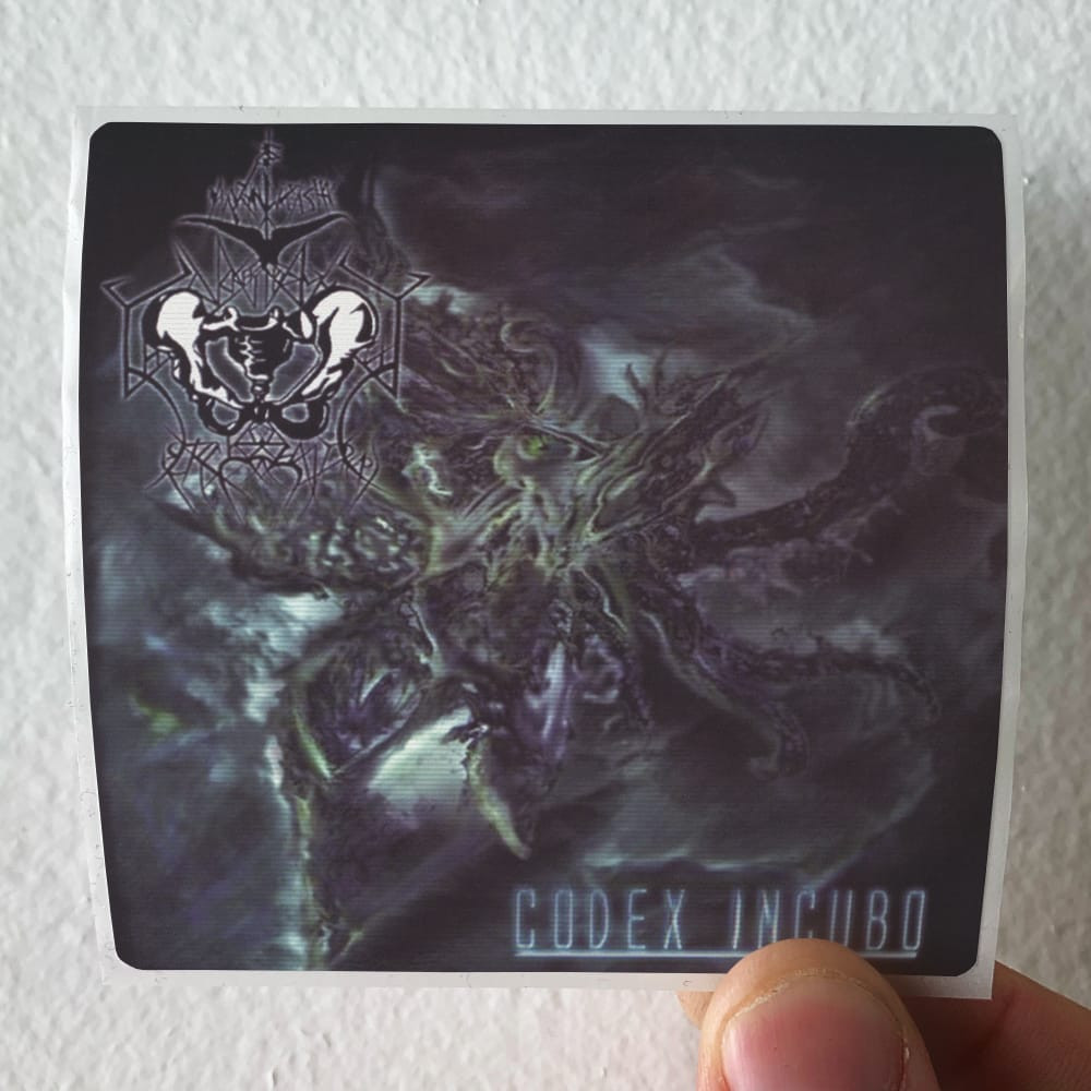 Cosmic Atrophy Codex Incubo Album Cover Sticker