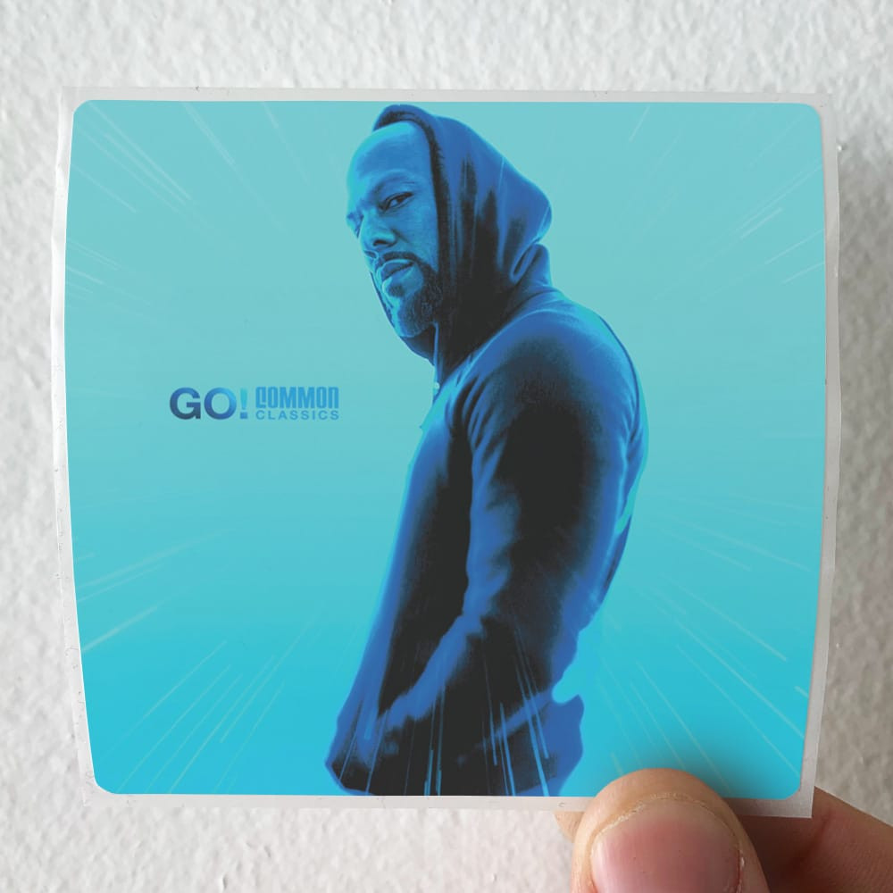 Common Go Common Classics Album Cover Sticker