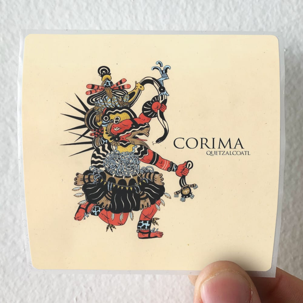 Corima Quetzalcoatl Album Cover Sticker