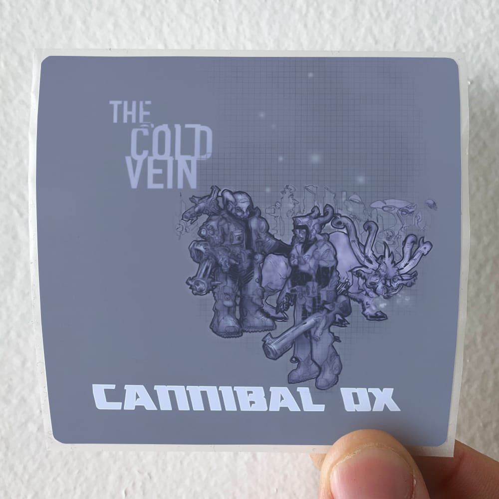 Cannibal Ox The Cold Vein Album Cover Sticker