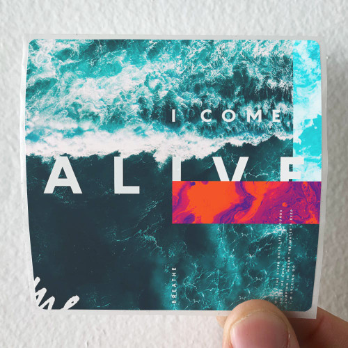 The Used I Come Alive Album Cover Sticker