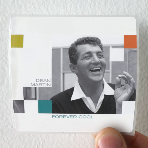 Dean Martin Forever Cool Album Cover Sticker