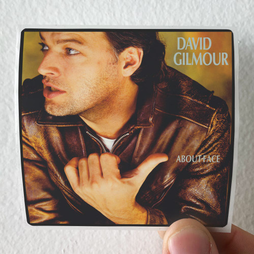 David Gilmour About Face-1 Album Cover Sticker