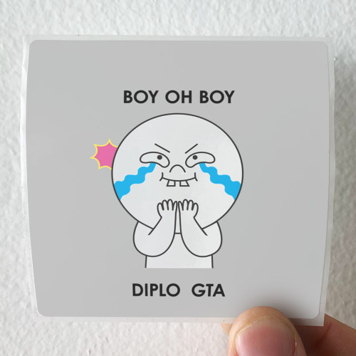 Sabrina Salerno All Of Me Boy Oh Boy Album Cover Sticker