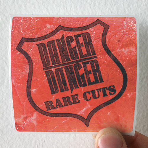 Danger Danger Danger Danger Album Cover Sticker