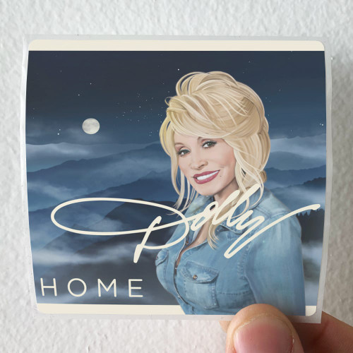 Dolly Parton Pure Simple Album Cover Sticker Album Cover Sticker