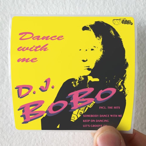 DJ BoBo Dance With Me Album Cover Sticker Album Cover Sticker
