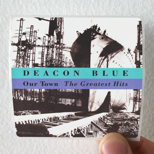 Deacon Blue Your Town-2 Album Cover Sticker