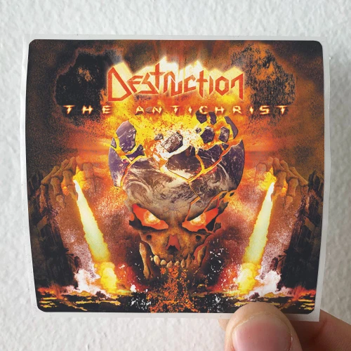 The Antichrist Imperium The Antichrist Imperium Album Cover Sticker