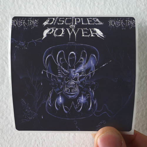 Disciples of Power Invincible Enemy Album Cover Sticker