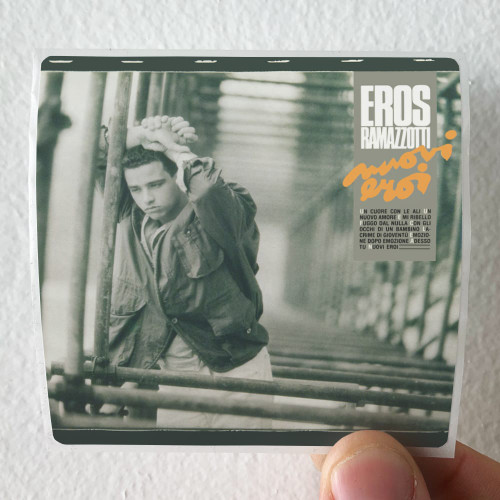Eros Ramazzotti 9 Album Cover Sticker Album Cover Sticker