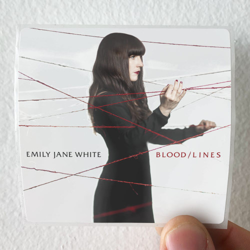 Emily Jane White Blood Lines Album Cover Sticker