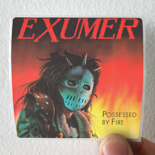 Exumer Possessed By Fire Album Cover Sticker