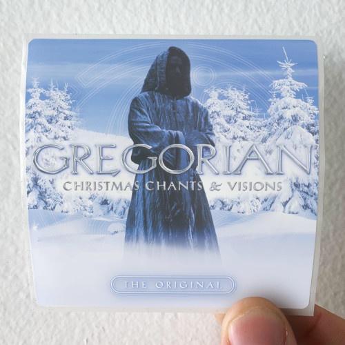 Gregorian Christmas Chants Album Cover Sticker