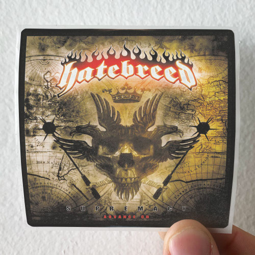 Mercenary Supremacy Album Cover Sticker