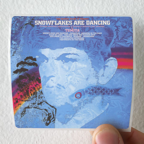 Isao Tomita Snowflakes Are Dancing Album Cover Sticker