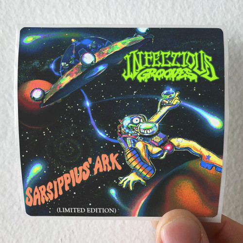 Infectious Grooves Sarsippius Ark Album Cover Sticker