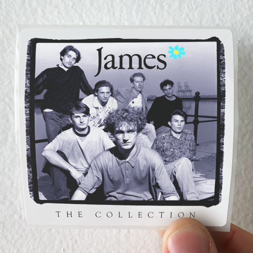 James The Collection Album Cover Sticker