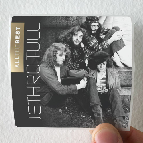 Jethro Tull All The Best Album Cover Sticker