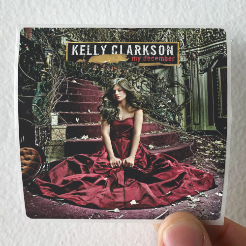Kelly Clarkson Wrapped In Red Album Cover Sticker Album Cover Sticker