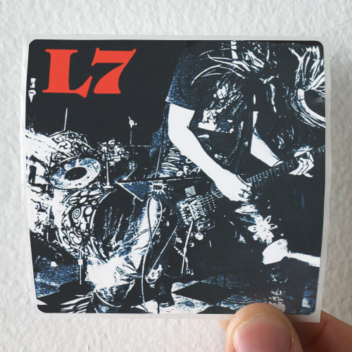 L7 Under The Covers Album Cover Sticker