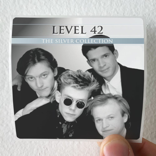 Level 42 The Definitive Collection Album Cover Sticker