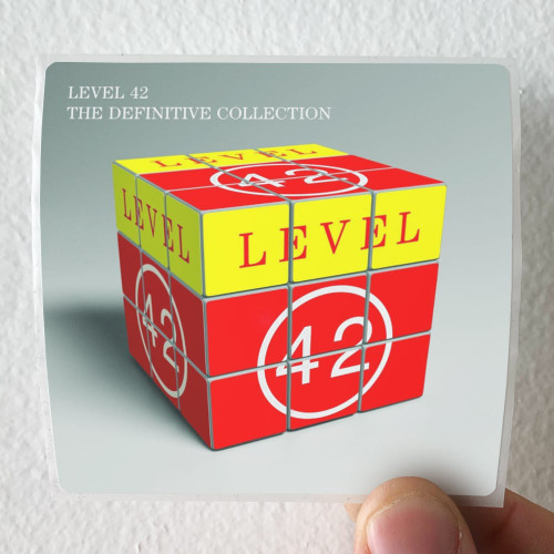 Level 42 The Definitive Collection Album Cover Sticker