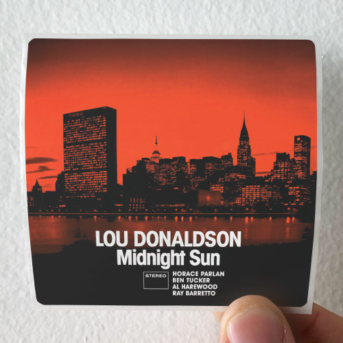 Kate Boy Midnight Sun Album Cover Sticker
