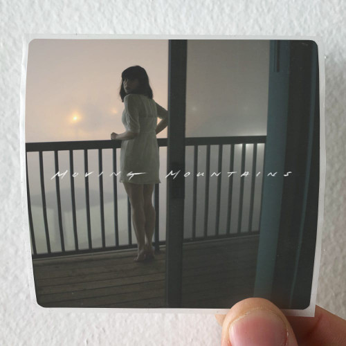 Mountain Climbing Album Cover Sticker