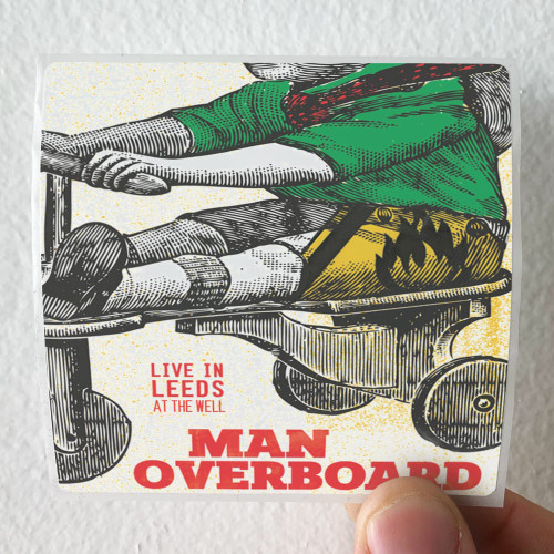 Man Overboard Man Overboard Album Cover Sticker