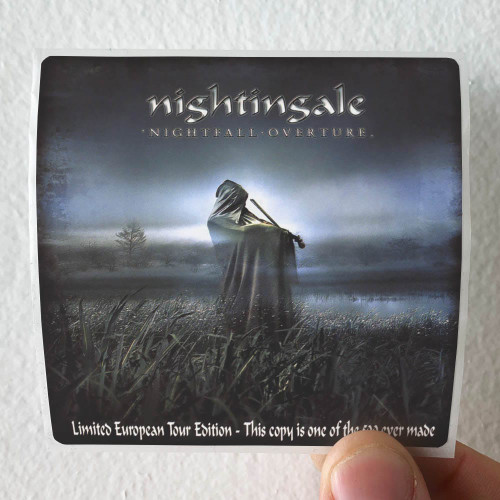 Nightingale Nightfall Overture Album Cover Sticker