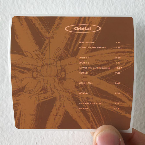 Orbital Orbital Album Cover Sticker