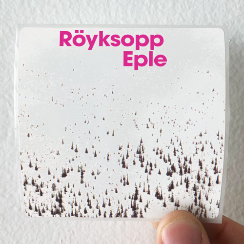 Royksopp Monument Album Cover Sticker