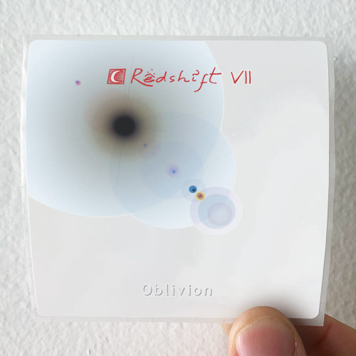 Redshift last Album Cover Sticker Album Cover Sticker
