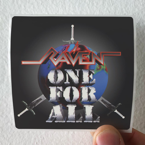 Raven all for one Album Cover Sticker Album Cover Sticker