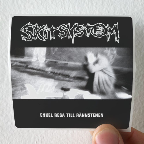 Skitsystem Enkel Resa Till Rnnstenen Album Cover Sticker