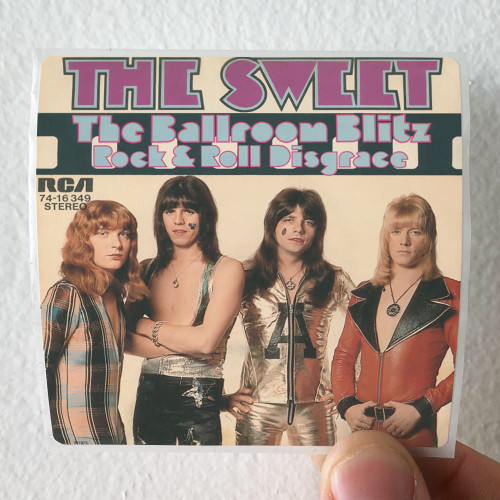 Sweet The Ballroom Blitz Album Cover Sticker