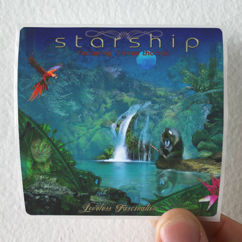 Starship Greatest Hits 10 Years And Change Album Cover Sticker